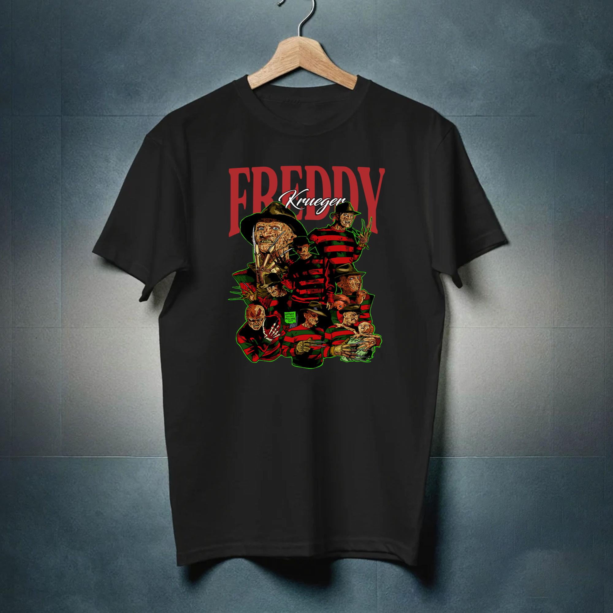 Horror Movie Villain Tribute Shirt, Retro 80s Slasher Graphic Tee ...