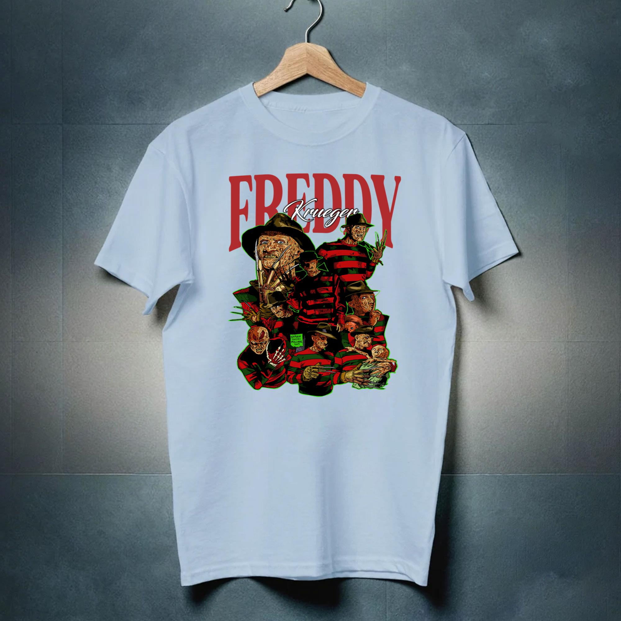 Horror Movie Villain Tribute Shirt, Retro 80s Slasher Graphic Tee ...