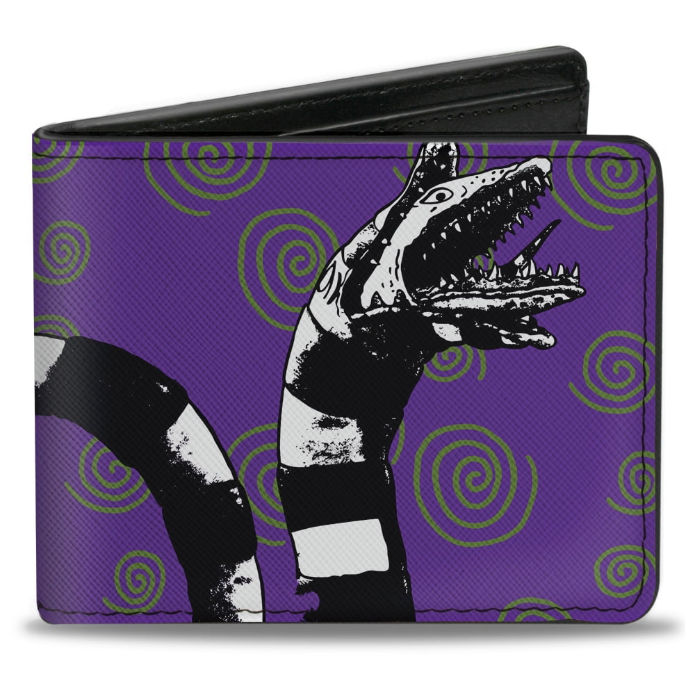 Warner Bros. Horror Movies Wallet, Bifold, Beetlejuice Sandworm Swirls ...