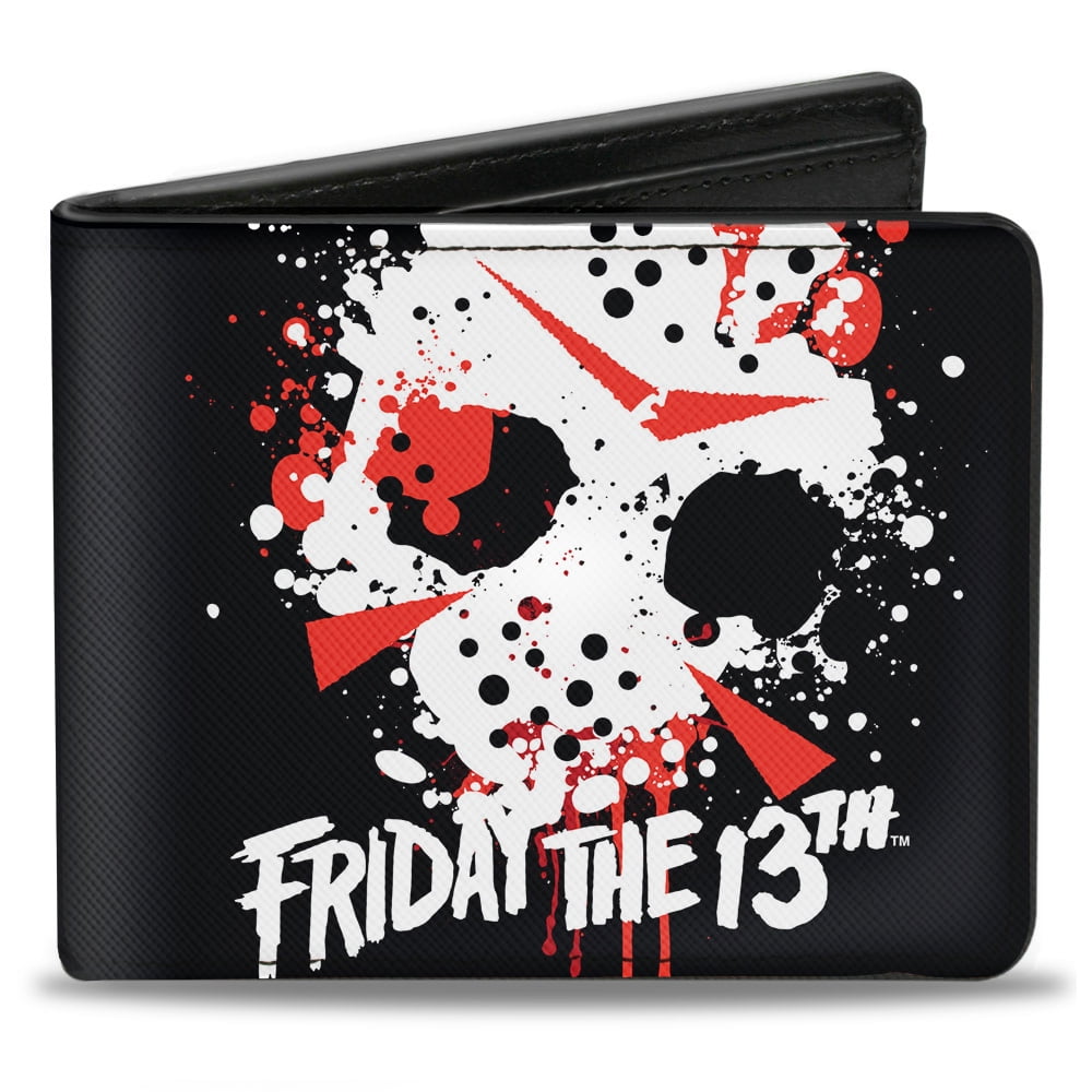 Warner Bros. Horror Movies Wallet, Bifold, Friday the 13th Jason Mask ...