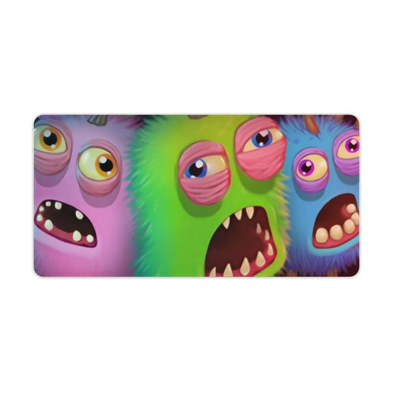 Horror My Singing Monsters Mouse Pad No-sliped Large Mousepad Extended ...