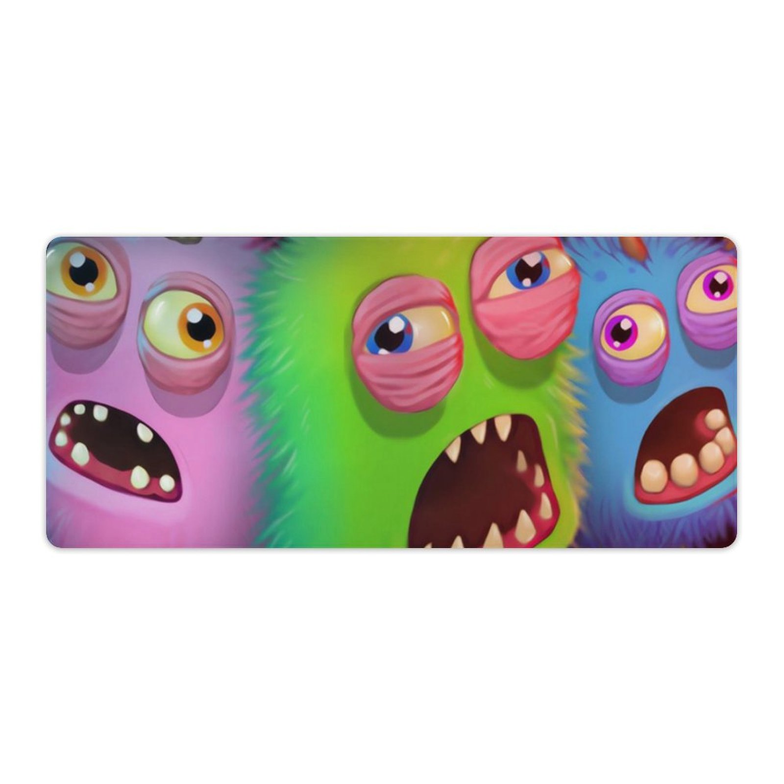 Horror My Singing Monsters Mouse Pad No-sliped Large Mousepad Extended ...