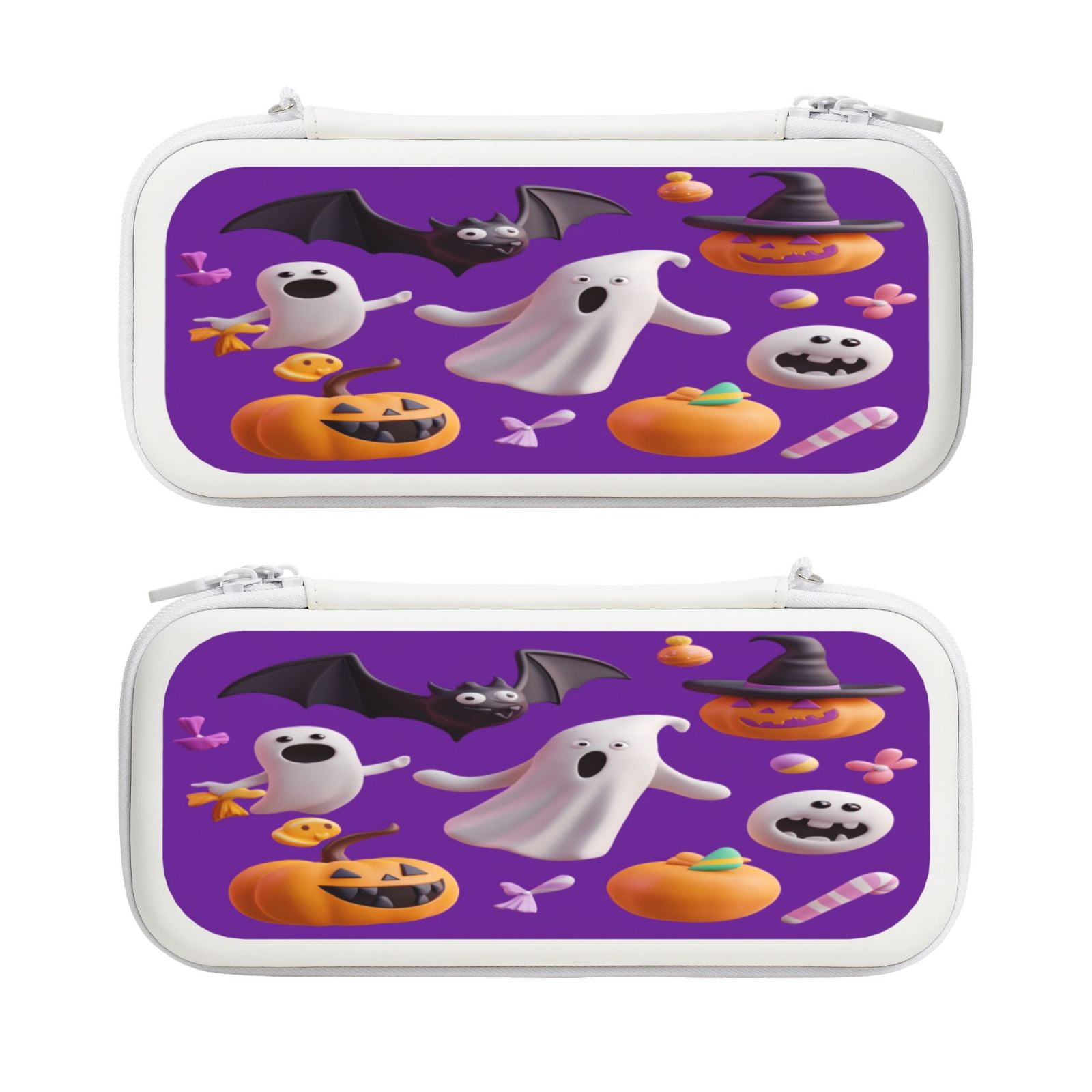 Horror Mystery Cartoon Ghosts, Carrying Case For Nintendo Switch & OLED ...