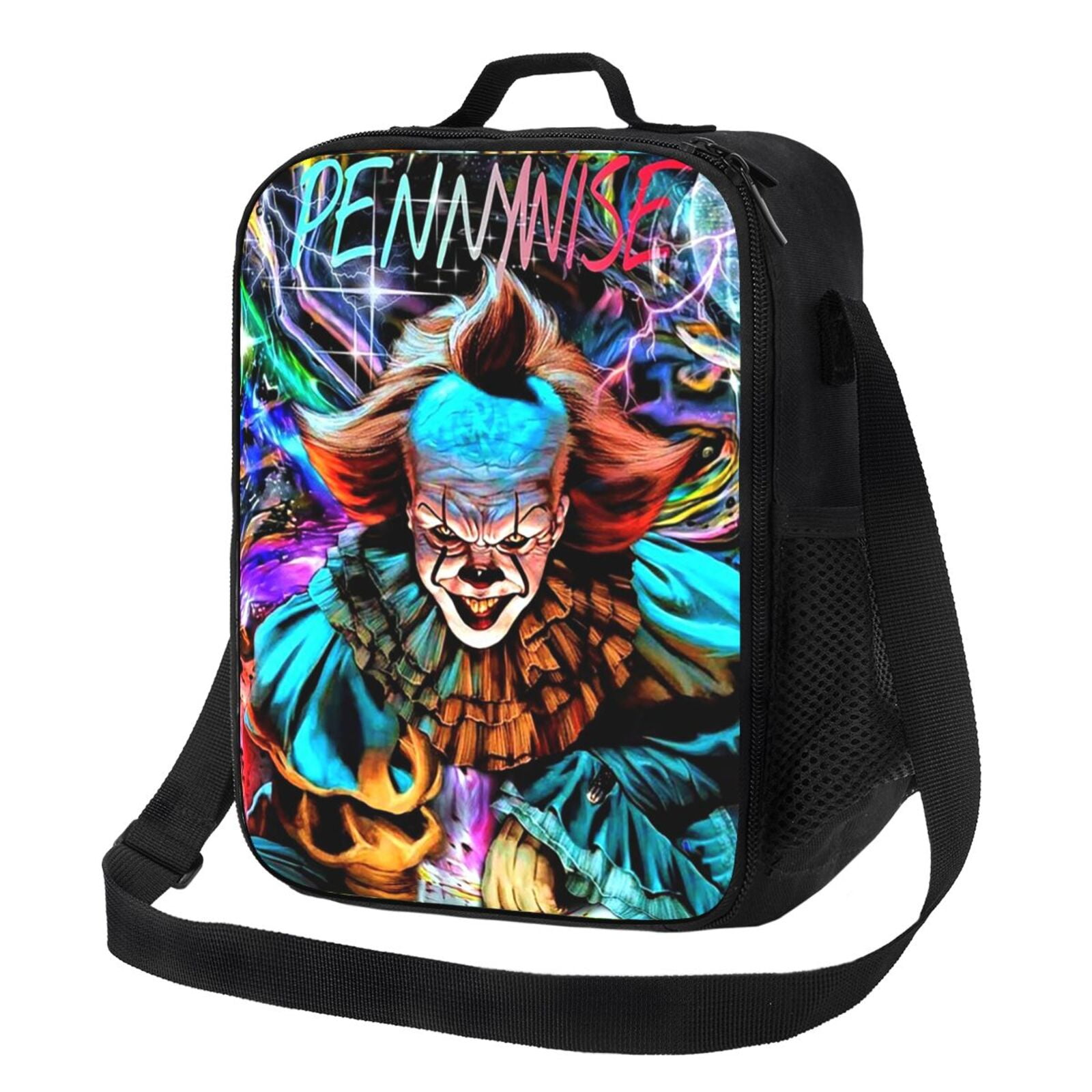 Horror Pennywise Clown Insulated Lunch Bag Leakproof Waterproof ...
