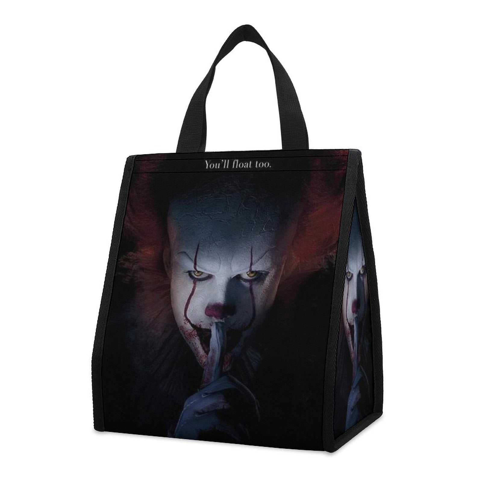 Horror Pennywise It Portable Lunch Bag Folding Insulated Lunchbag Lunch ...