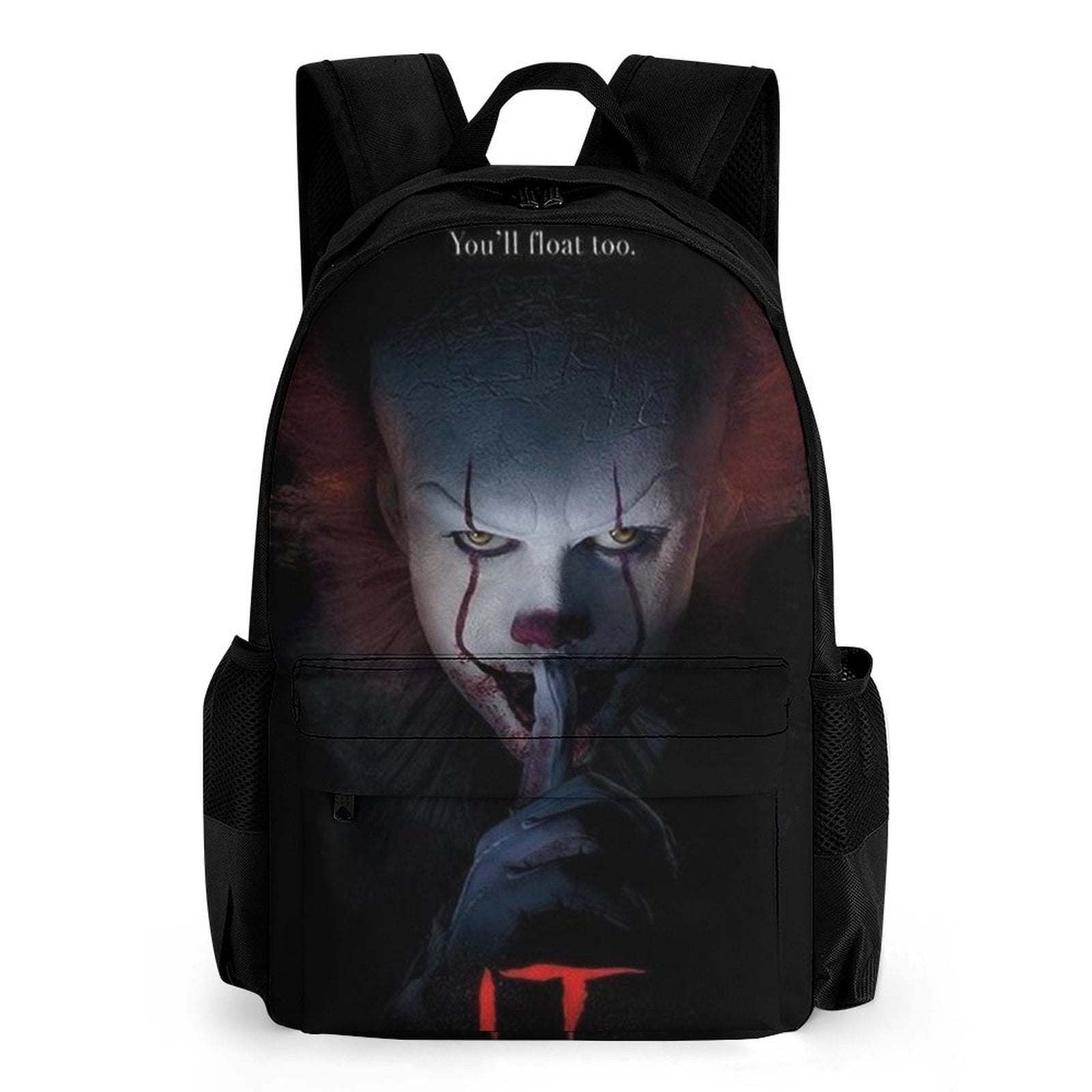 Horror Pennywise It School Bag Laptop Backpack Large Capacity Daypack ...