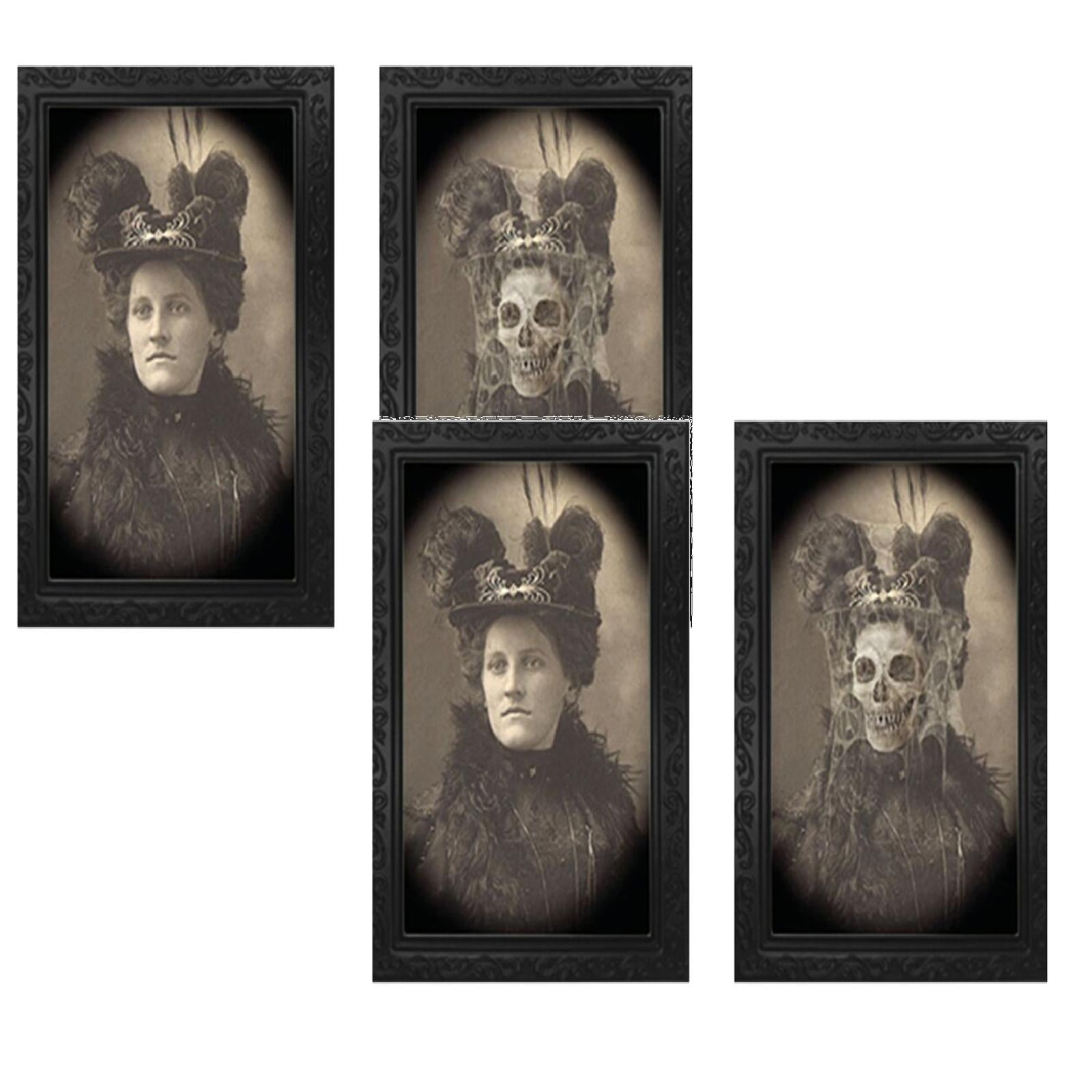 Horror Picture Frame Lenticular 3D Changing Face Scary Portraits ...