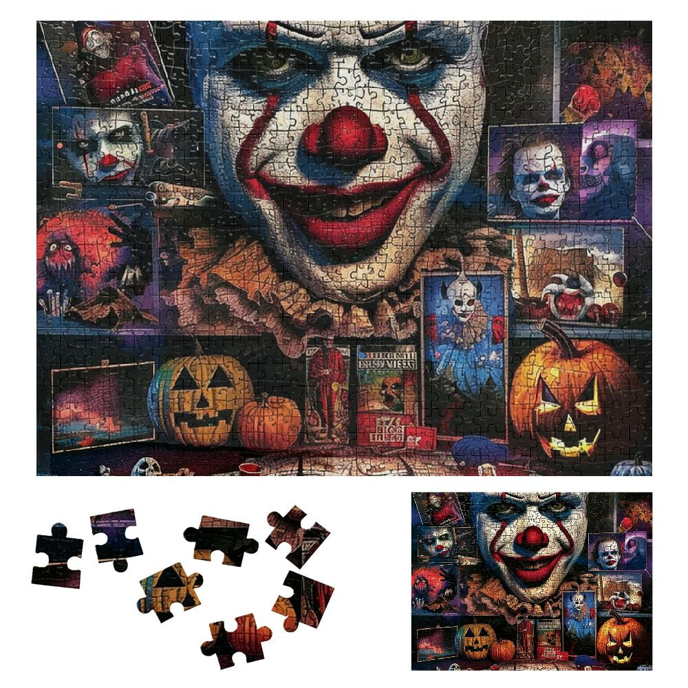 Horror Puzzle Movie Puzzles 1000 Pieces for Adult, Scary House Jigsaw ...
