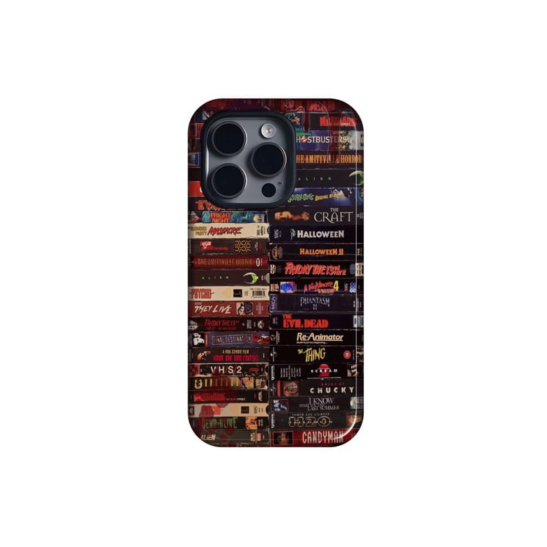 Horror Retro VHS Tape iPhone Cover for 11 12 13 14 15 16 Pro Max ...