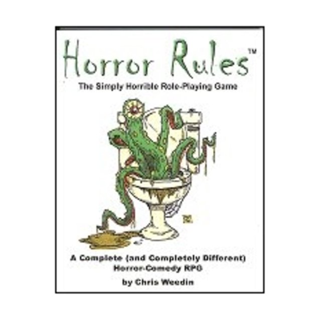 Horror Rules, the Simply Horrible Roleplaying Game (Paperback ...