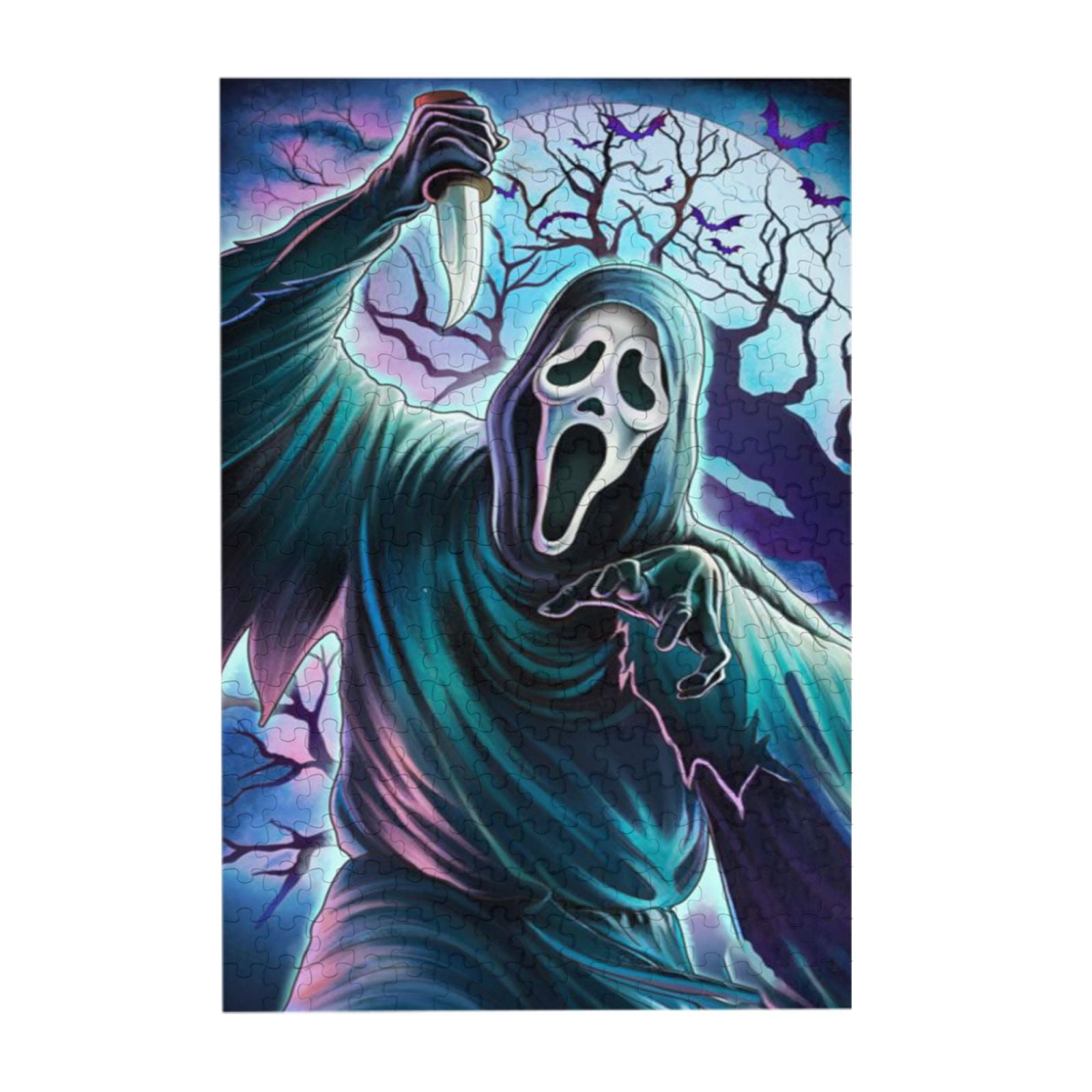 Horror Scre-A Ghost Movie Jigsaw Puzzles Cartoon Jigsaw Puzzle Funny ...