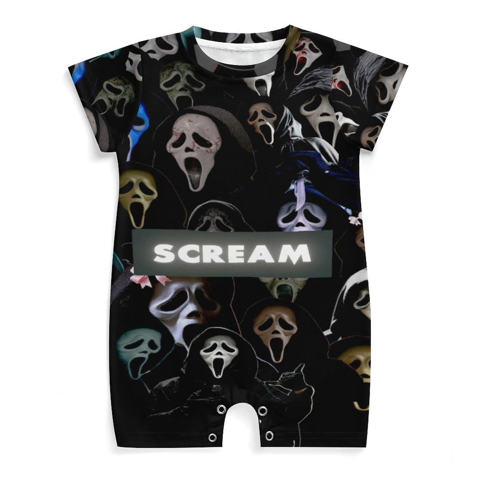 Horror Scre-A Ghost Movie Newborn Baby Romper Clothing Cute Infant ...