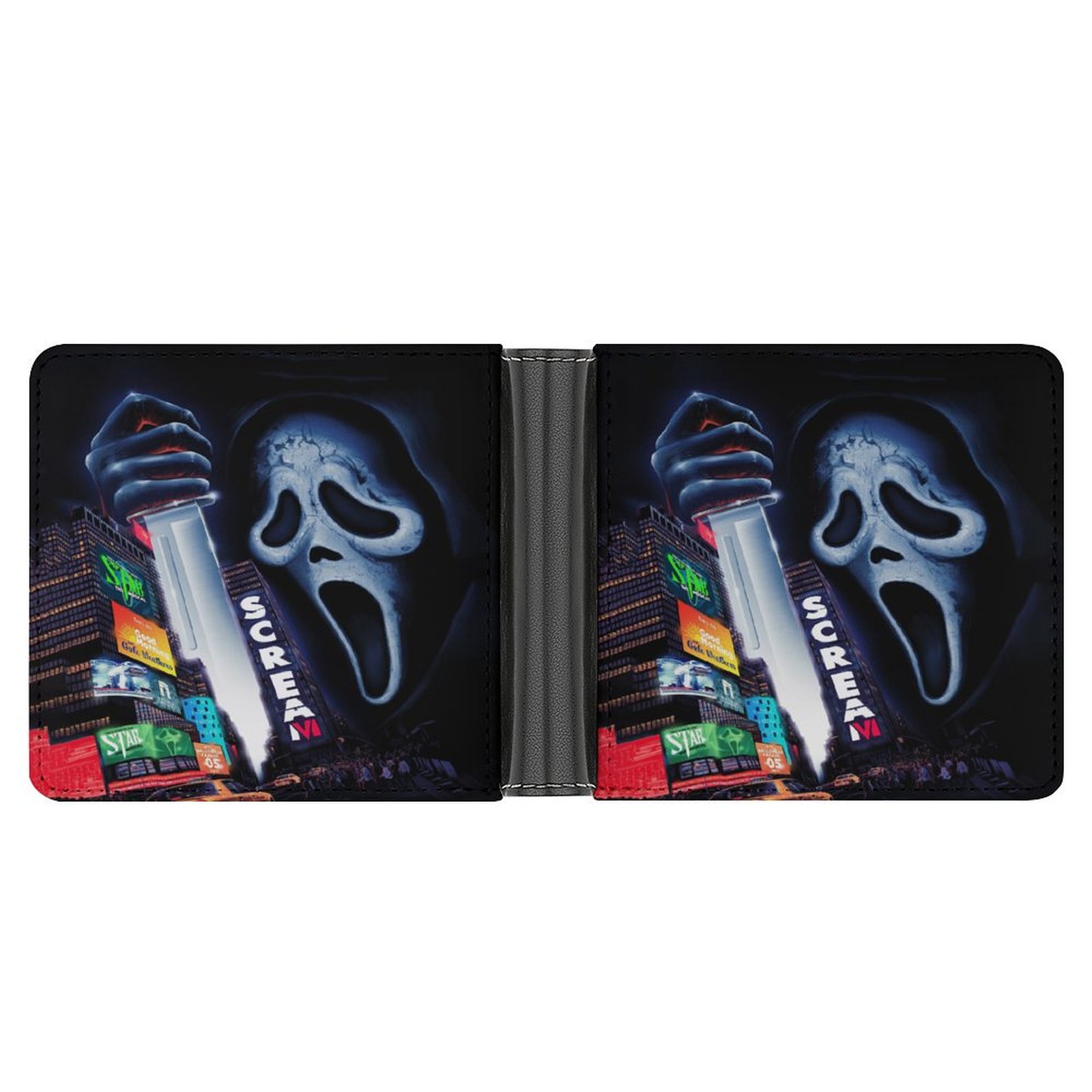 Horror Scre-A Ghost Movie Wallet PU Leather Pocket Wallet Slim Purse ...