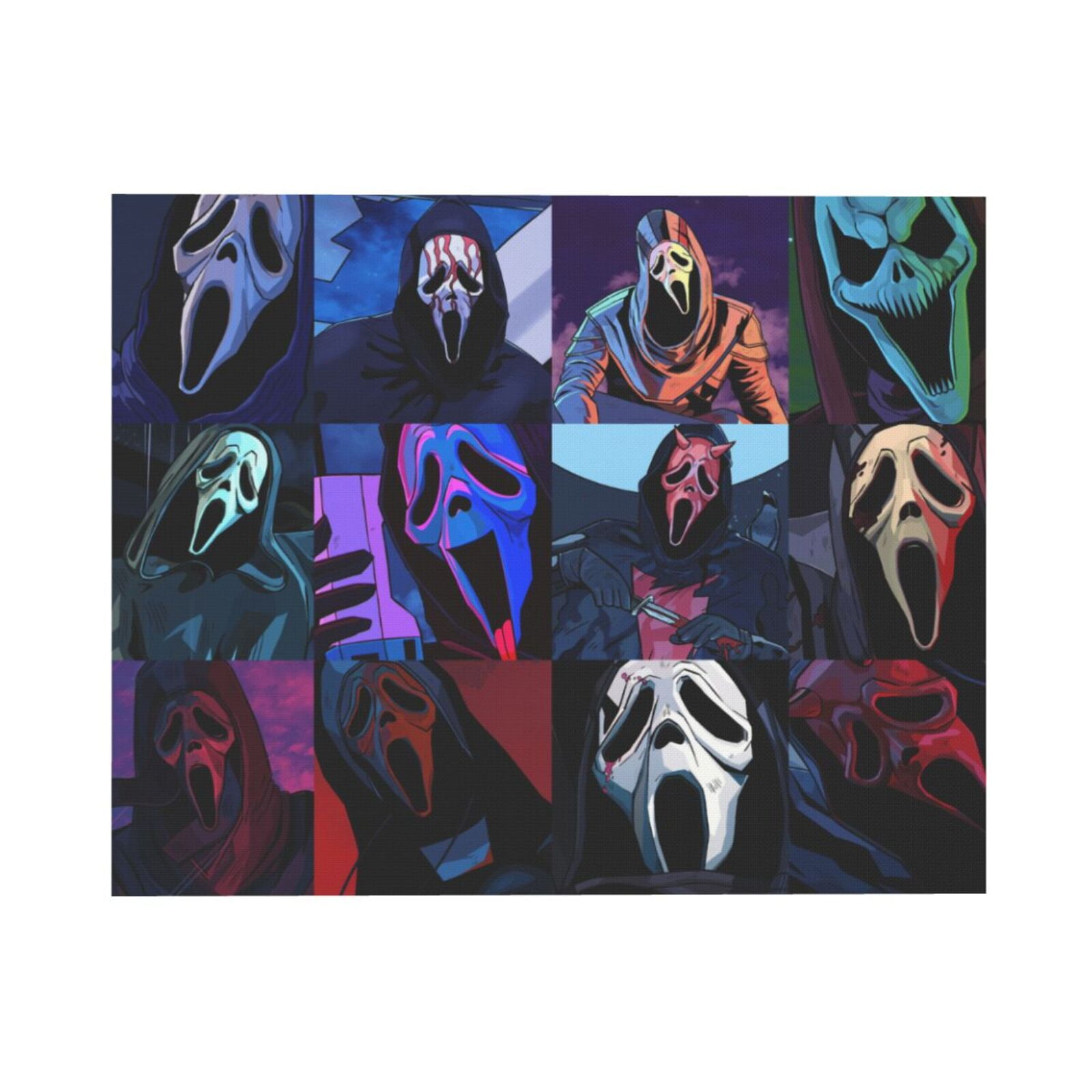 Horror Scream Ghostface Canvas Decorative Poster Art Picture Painting ...