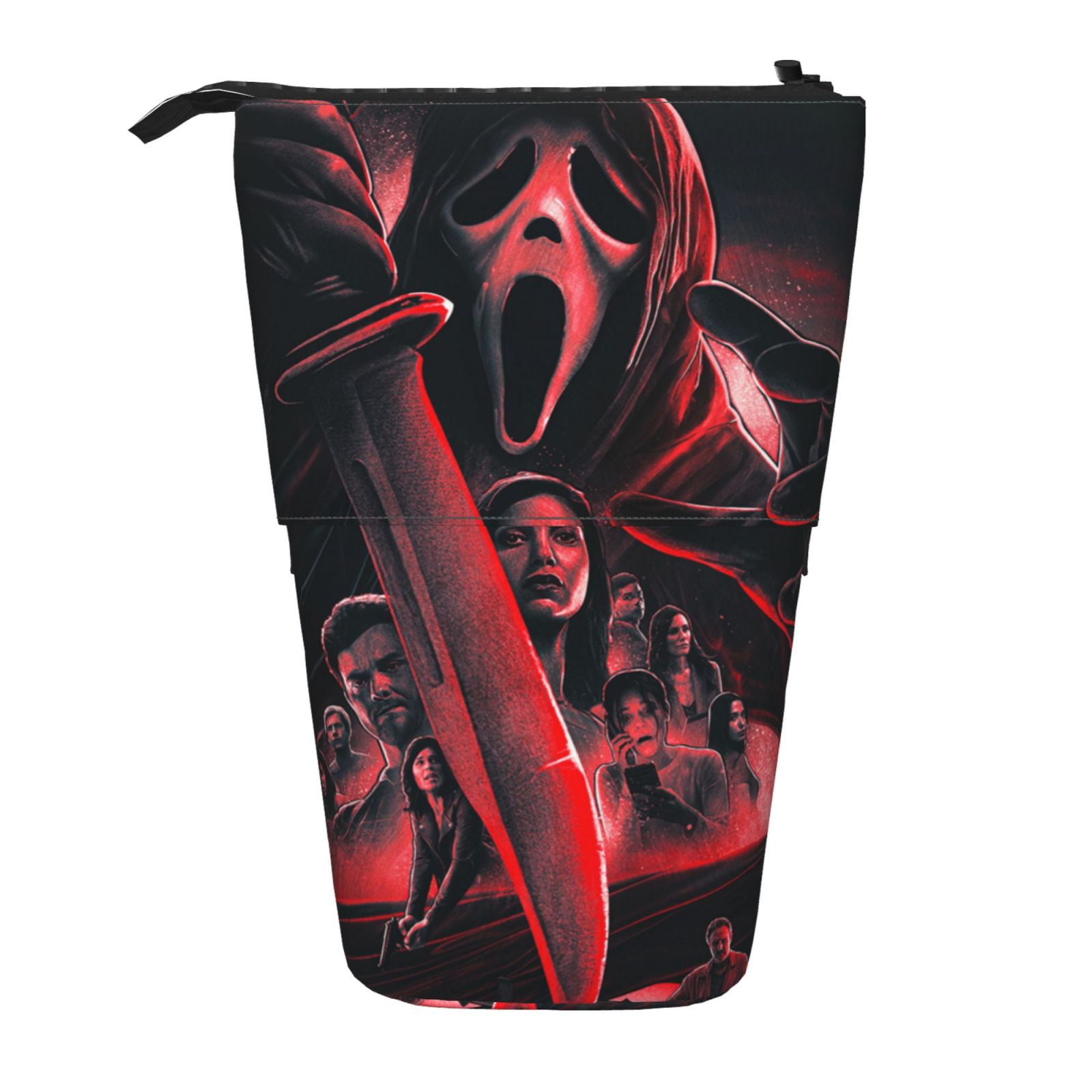 Horror Scream Ghostface Killer Standing Pencil Case Pen Bag Telescopic ...