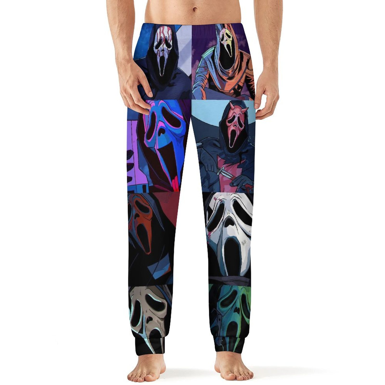 Horror Scream Ghostface Men's Pajama Pants Bottoms Fashion Daily Cozy ...