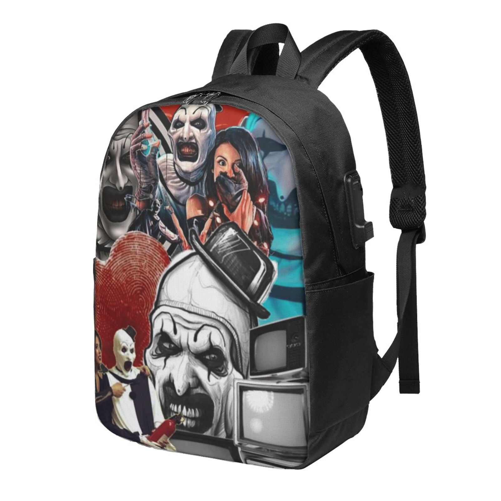 Horror Terrifier Backpack Lightweight Shoulders Daypack School Bag ...