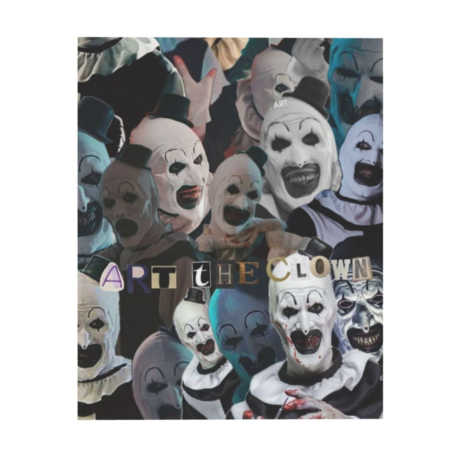 Horror Terrifier Clown Canvas Decorative Poster Art Picture Painting ...