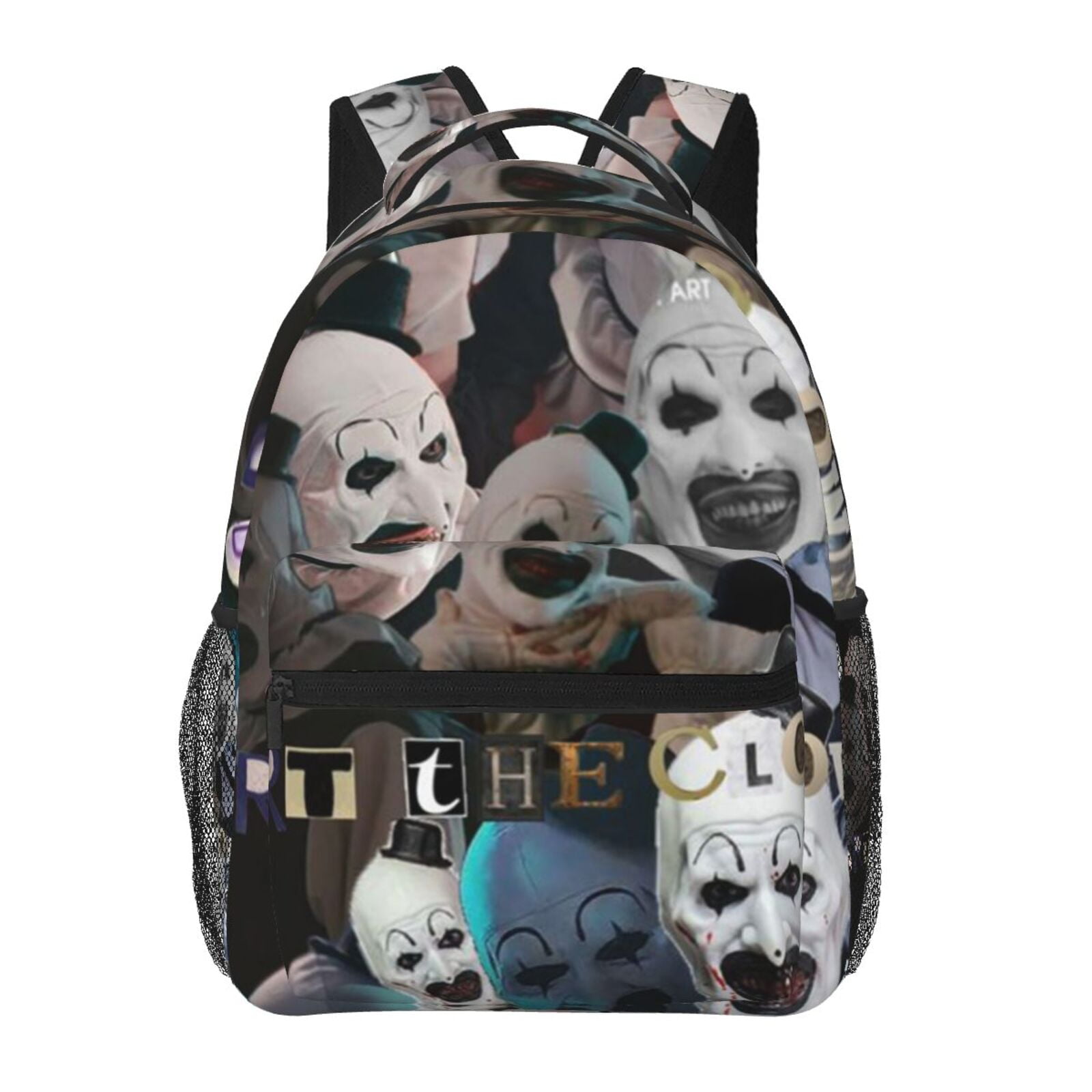 Horror Terrifier Clown Casual Backpack Schoolbag Large Capacity Daypack ...