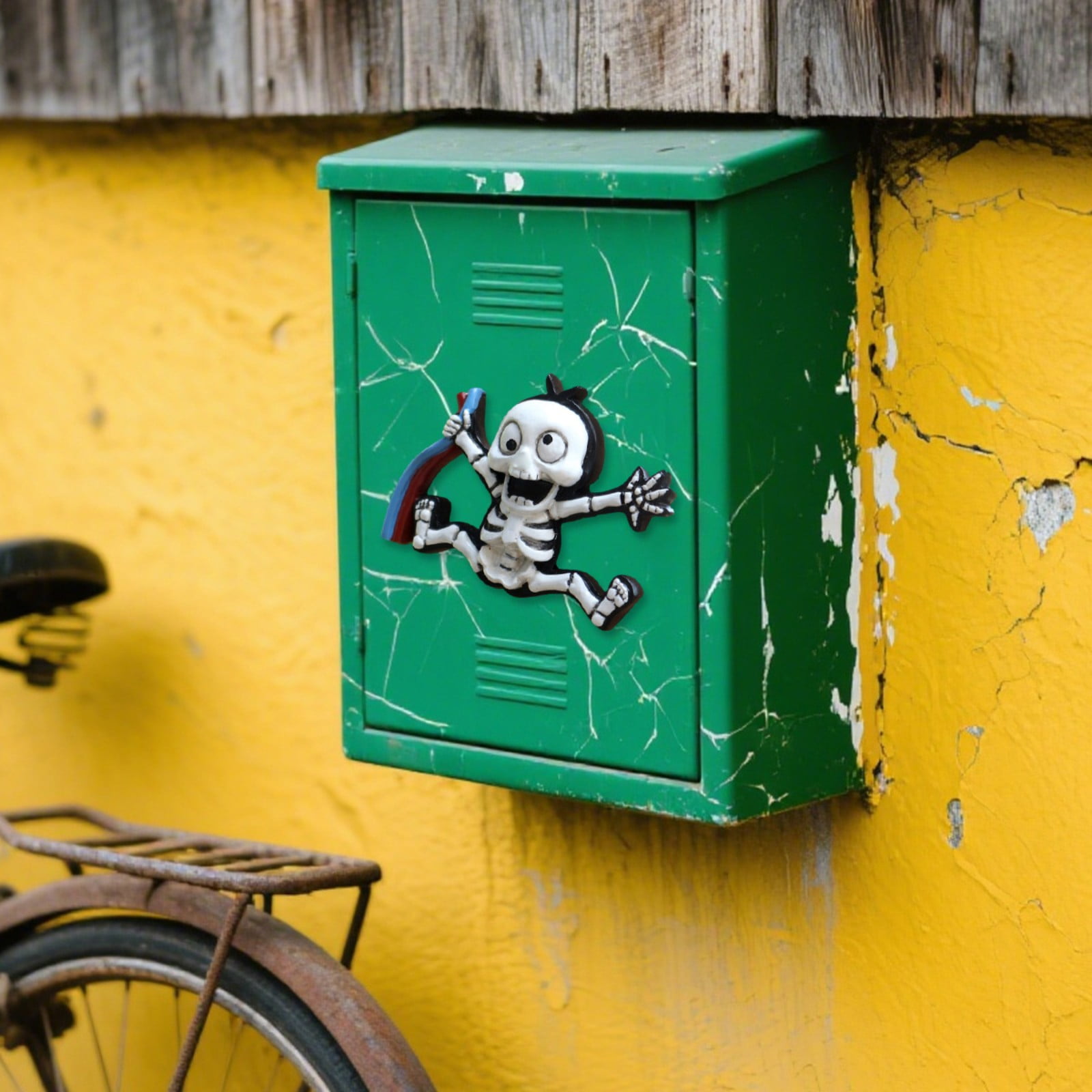 Horror Theme Light Switch Stickers - 3D Skull & Lightning sticker for ...