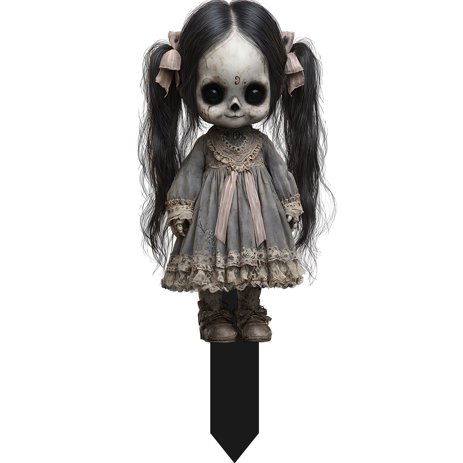 Horror Themed Courtyard Floor Ornaments and Scarecrow Props, 2D ...