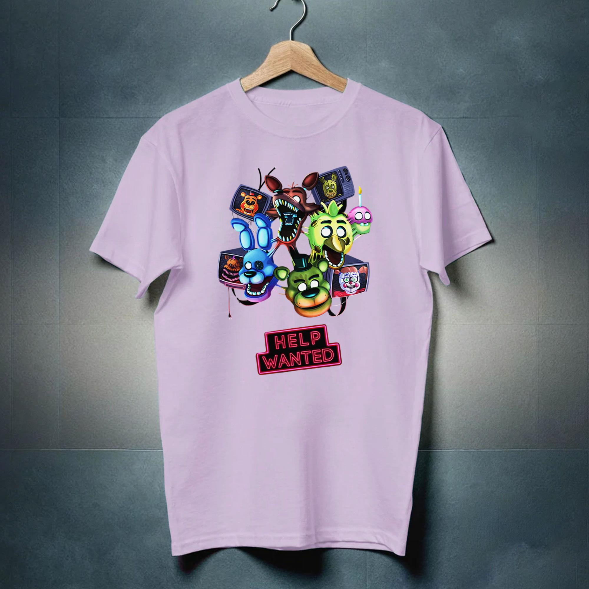 Horror-Themed Graphic Shirt Featuring Iconic Video Game Designs for ...