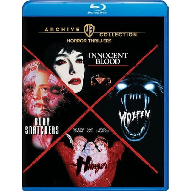 Horror Thrillers 4-Film Collection [Blu-ray] [Blu-ray] - Walmart.com