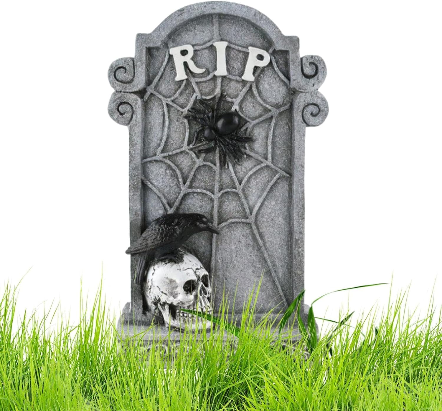 Horror Tombstone Halloween Decor, Skeleton Decorations For Halloween ...