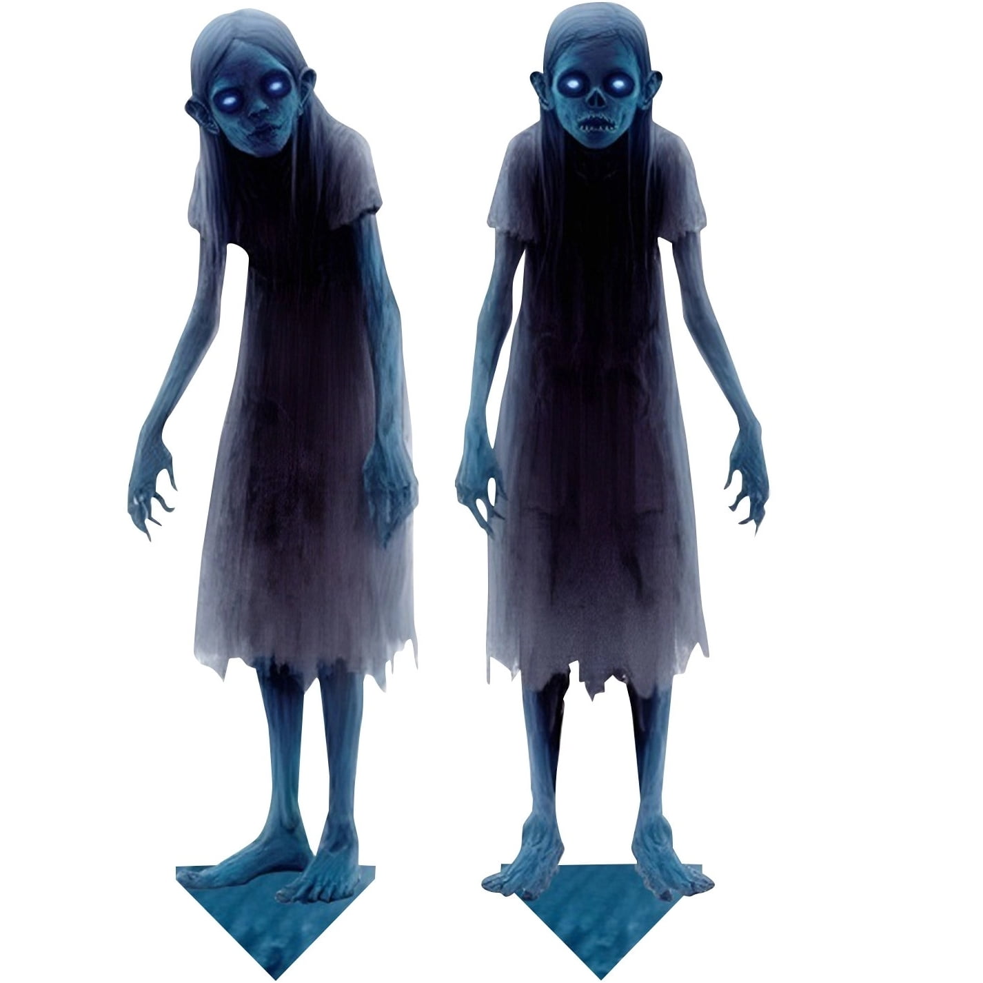 Horror Twins Halloween Banner Backdrop Trick Or Treat Killer Creepy ...