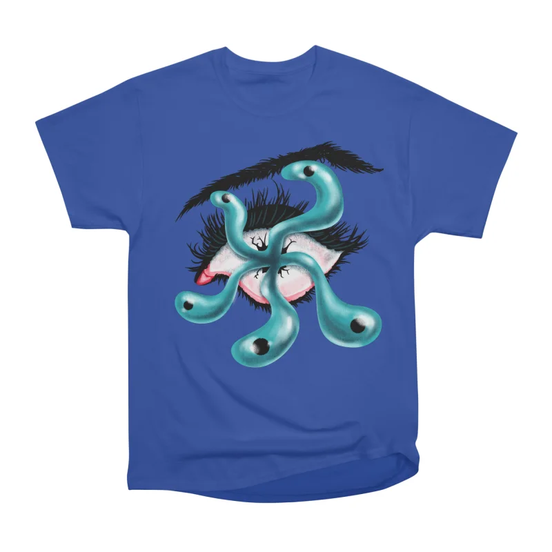Horror eye tentacle monster creepy weird gothic art T-Shirt Tee Gift ...