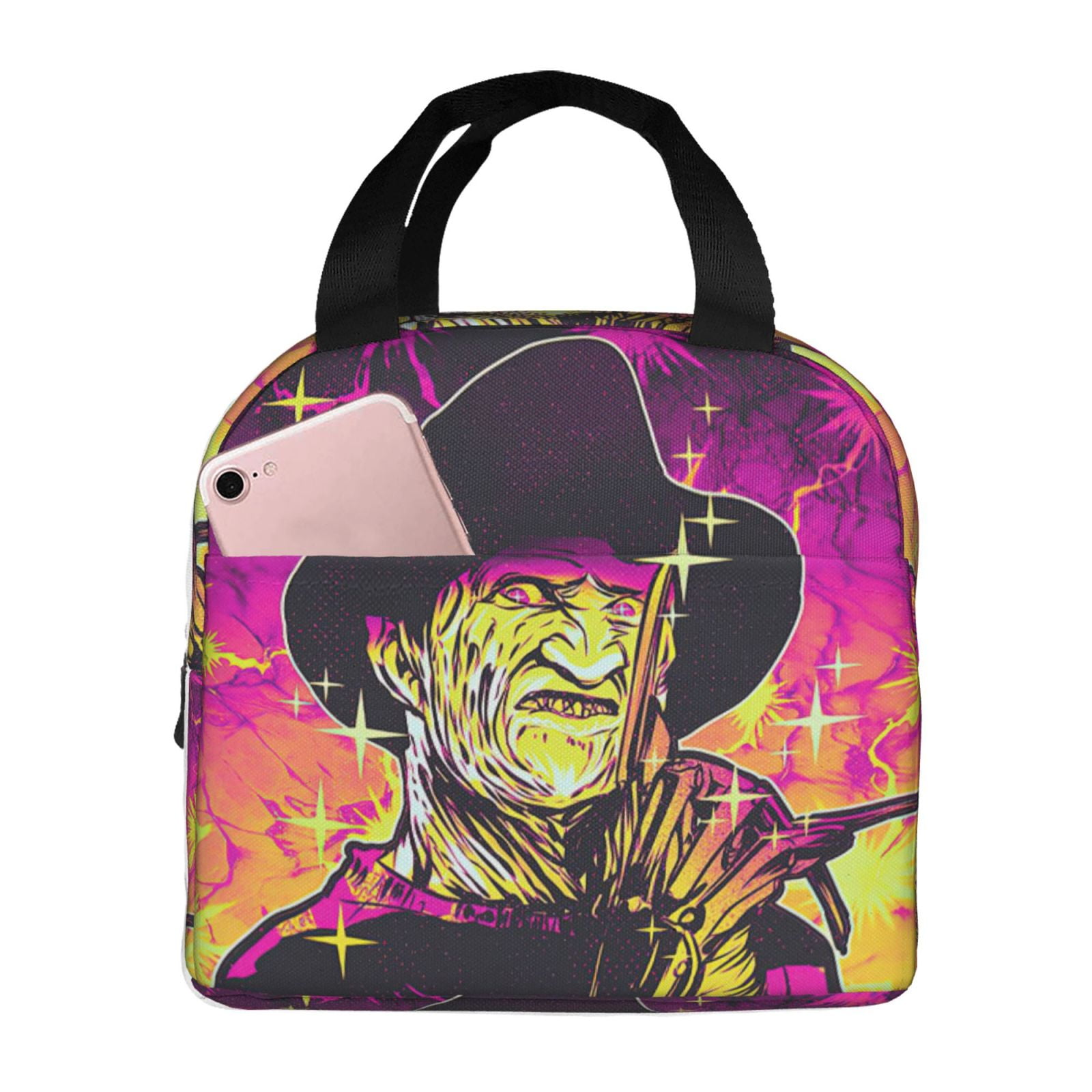 Horror movie Lunch Bag For Women Men, Scare Character Lunch Box, Large ...