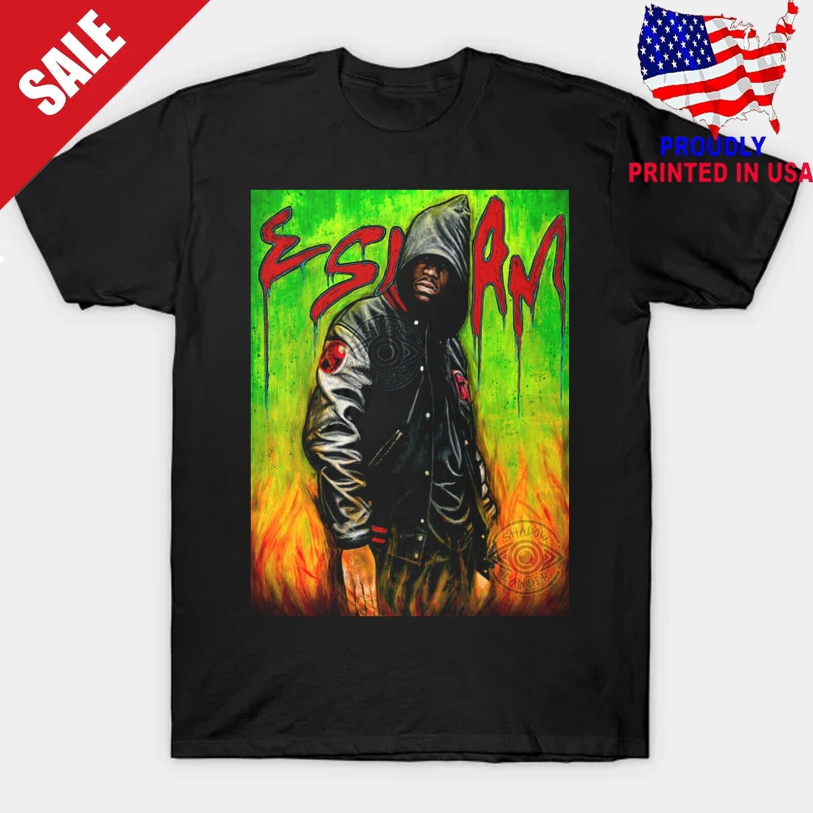 Horrorcore Rap Icon Inspired Tee, Underground Hip-Hop Style Shirt ...