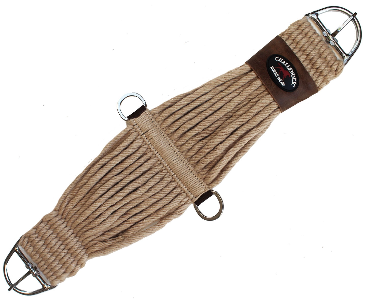 Horse 28" Western 27 Strand Double Weave Tan Mohair Roper Cinch ...