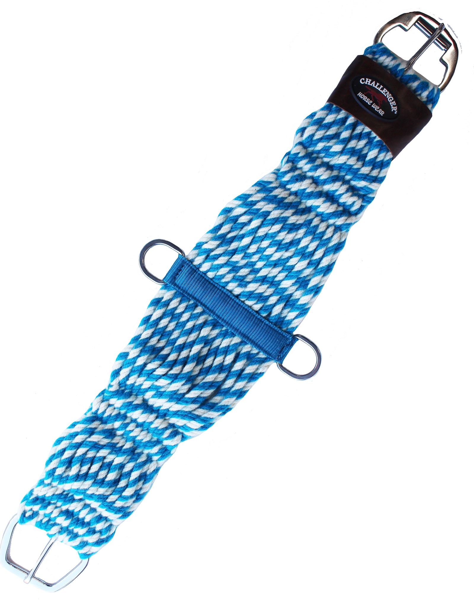 Horse 30" Western 27 Strand Double Weave Two-Tone Mohair Roper Cinch ...