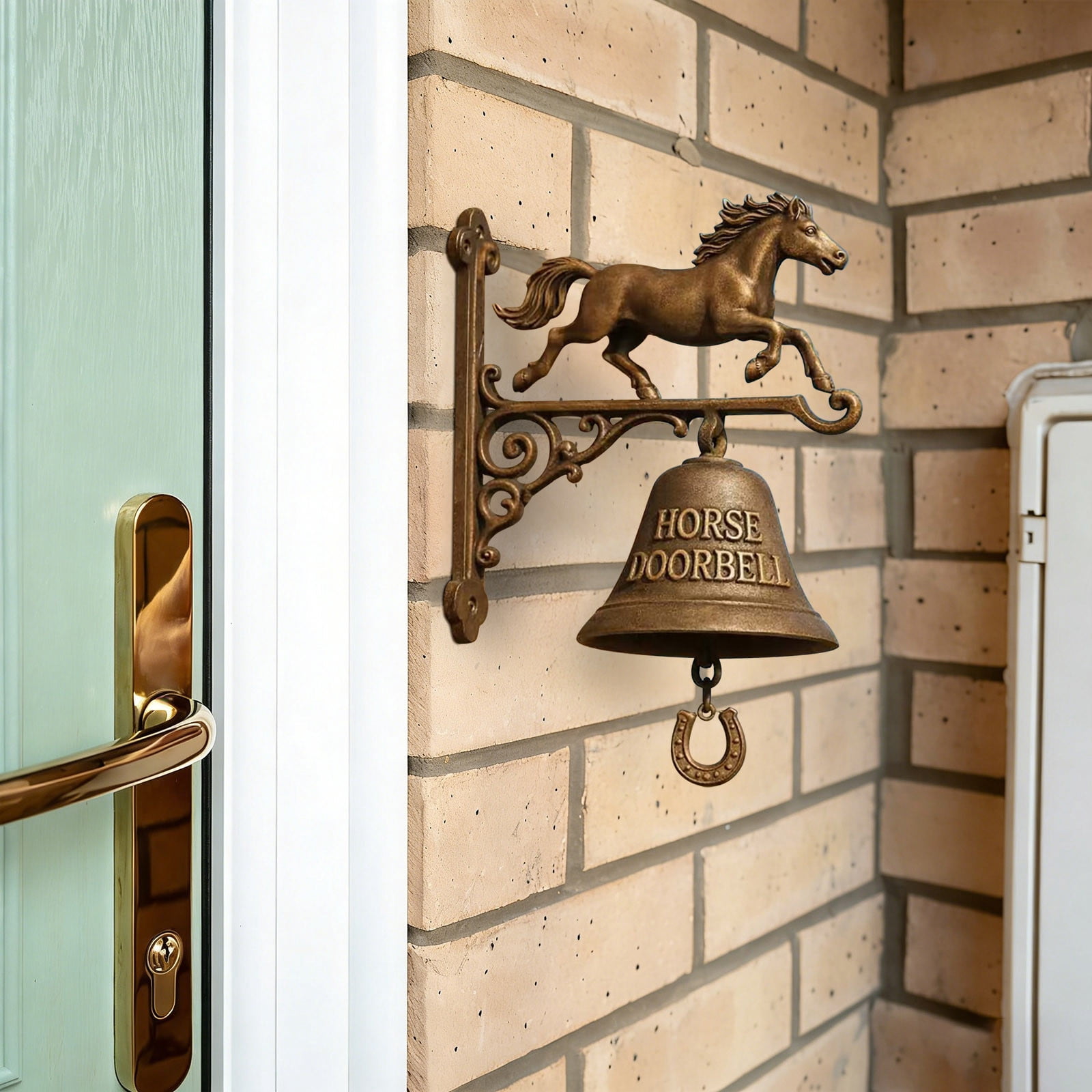 Horse Bell Hanging Door Decoration - Exquisite Home Decor Bell Ornament ...