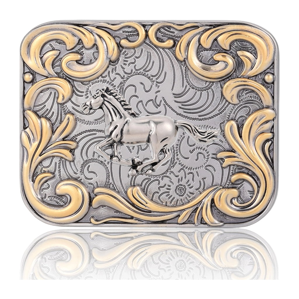 Horse Belt Buckle Craft Metal Replacement Buckle for Father Craft ...
