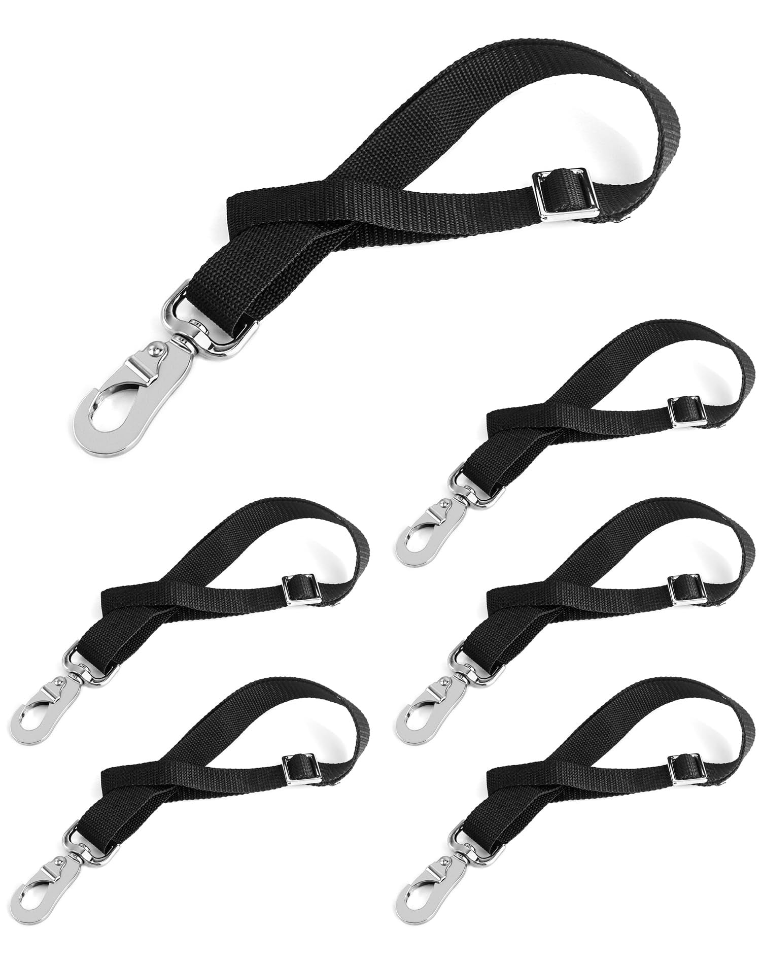 Horse Bucket Strap, Nylon, 6 Pack, Adjustable 21" to 32" Length, for ...