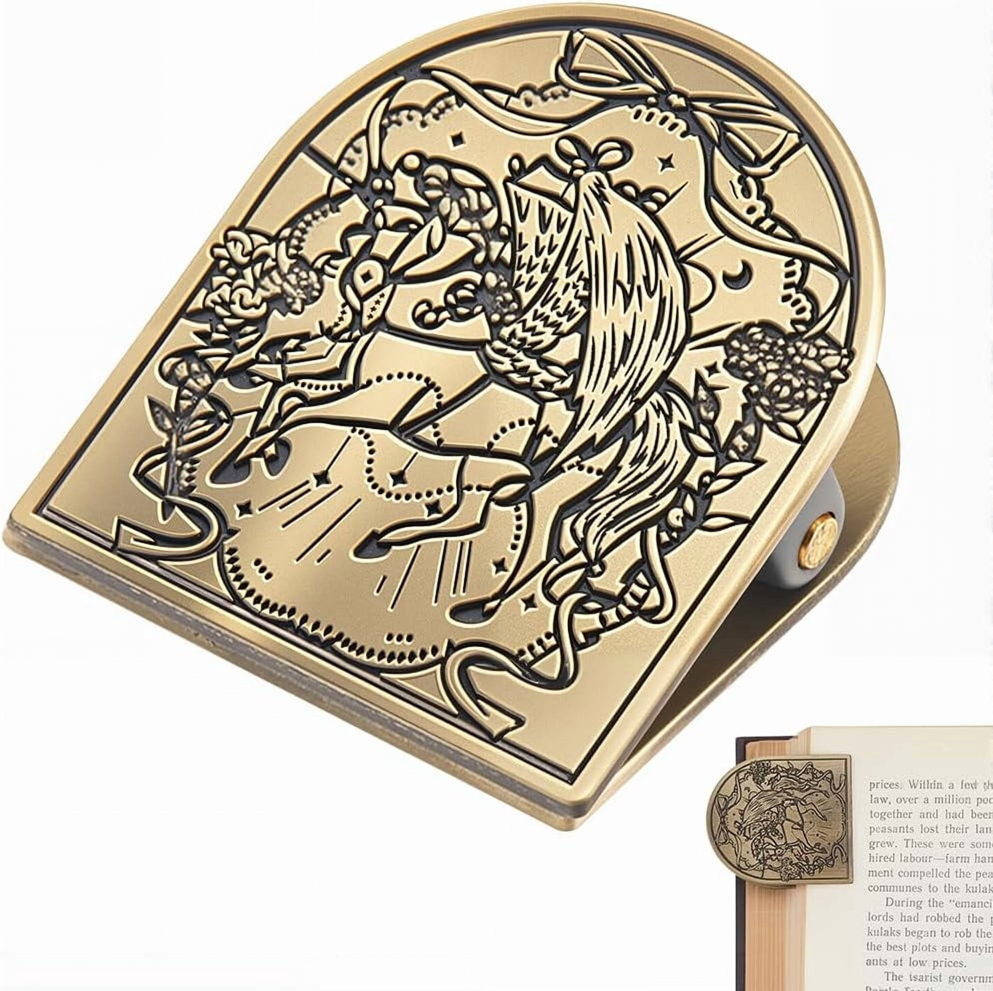 Horse Carousel Journal Metal Clip Vintage Travelers Notebook Book Bill ...