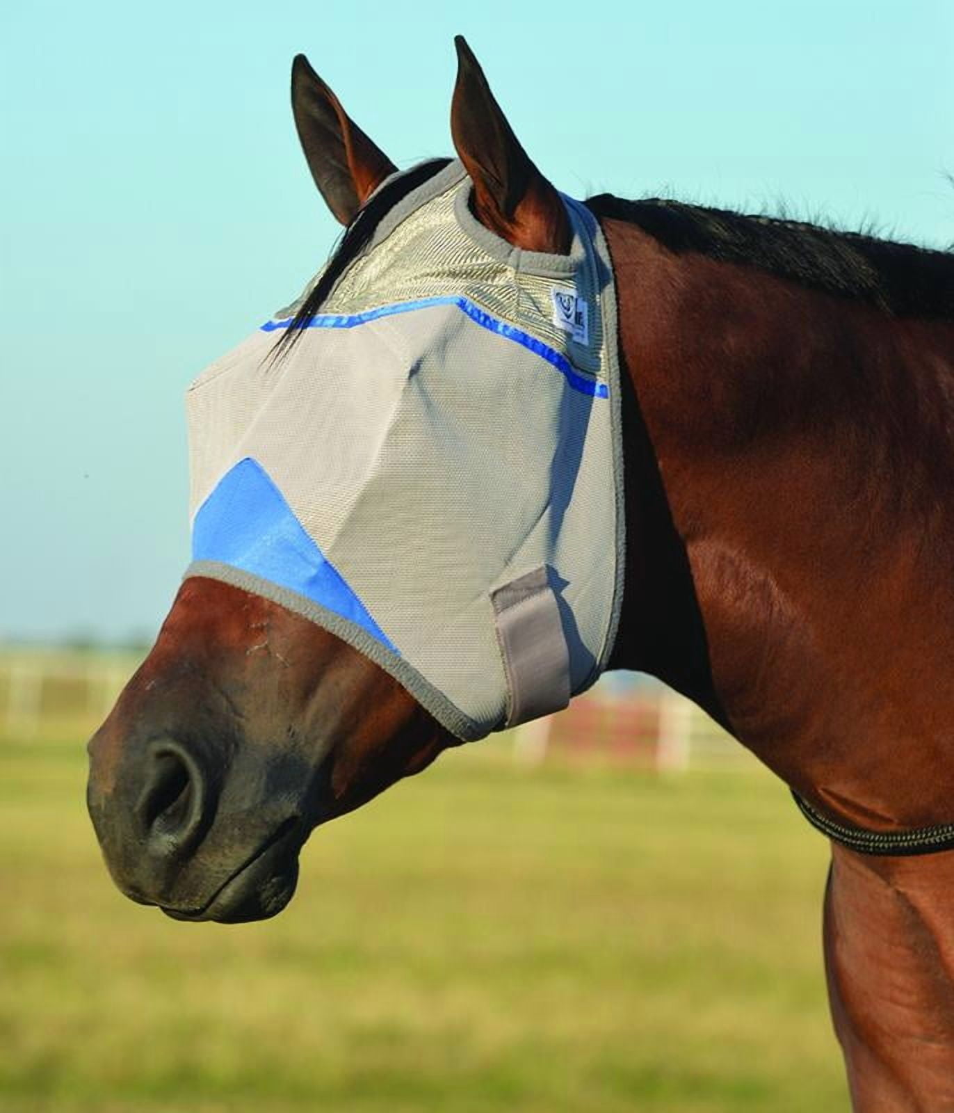 Cashel Company Wounded Warrior Crusader Fly Mask No Ear - Walmart.com