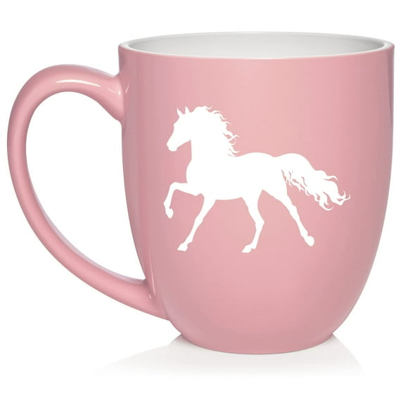 Horse Ceramic Coffee Mug Tea Cup Gift for Her, Him, Wife, Husband ...