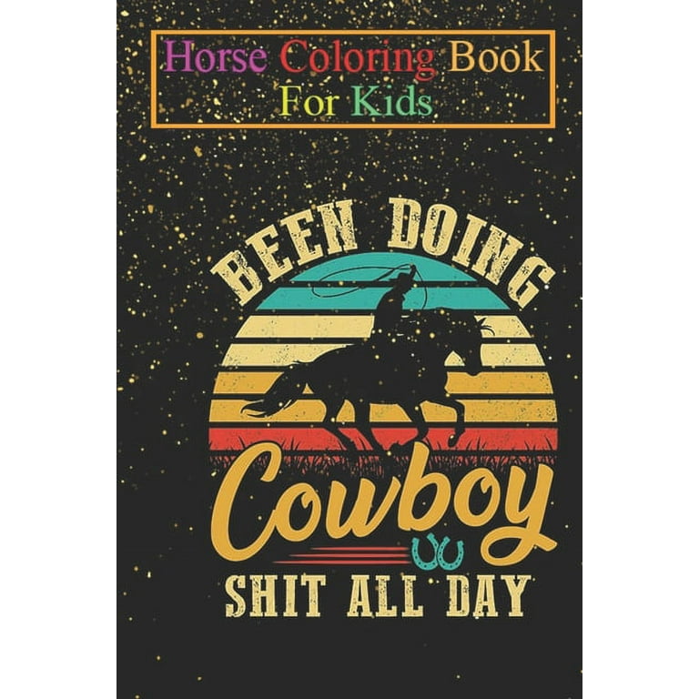 rodeo animal coloring pages