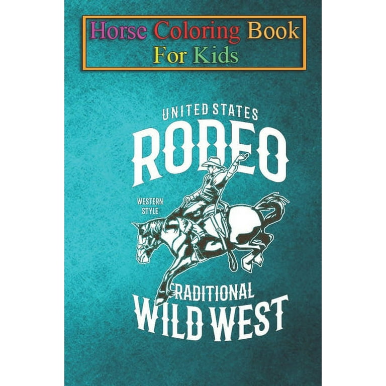 western theme coloring book