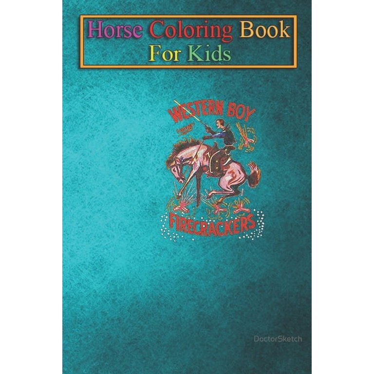 western coloring books for kids