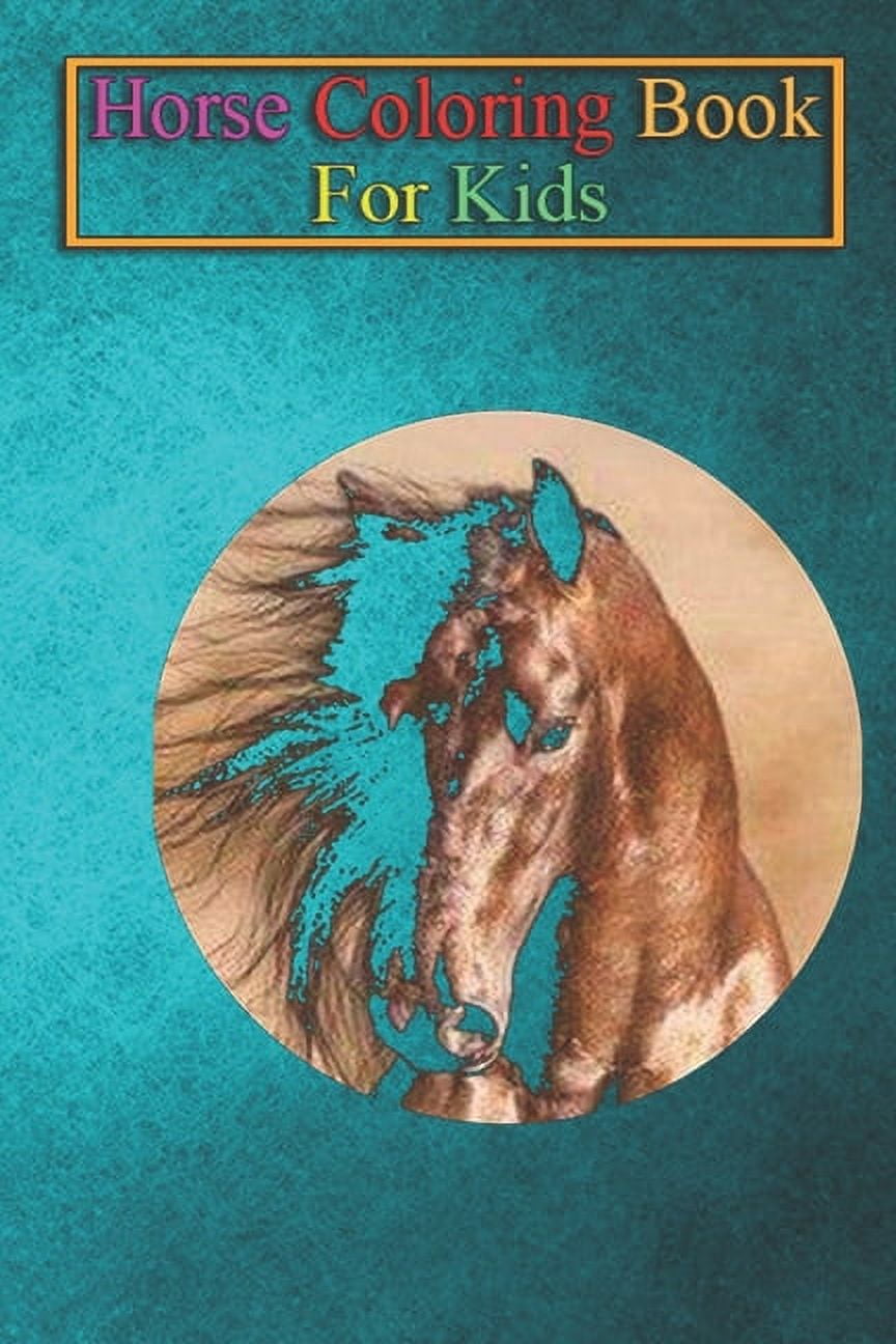 Horse Coloring Book For Kids: horse shirt Animal Coloring Book - For ...