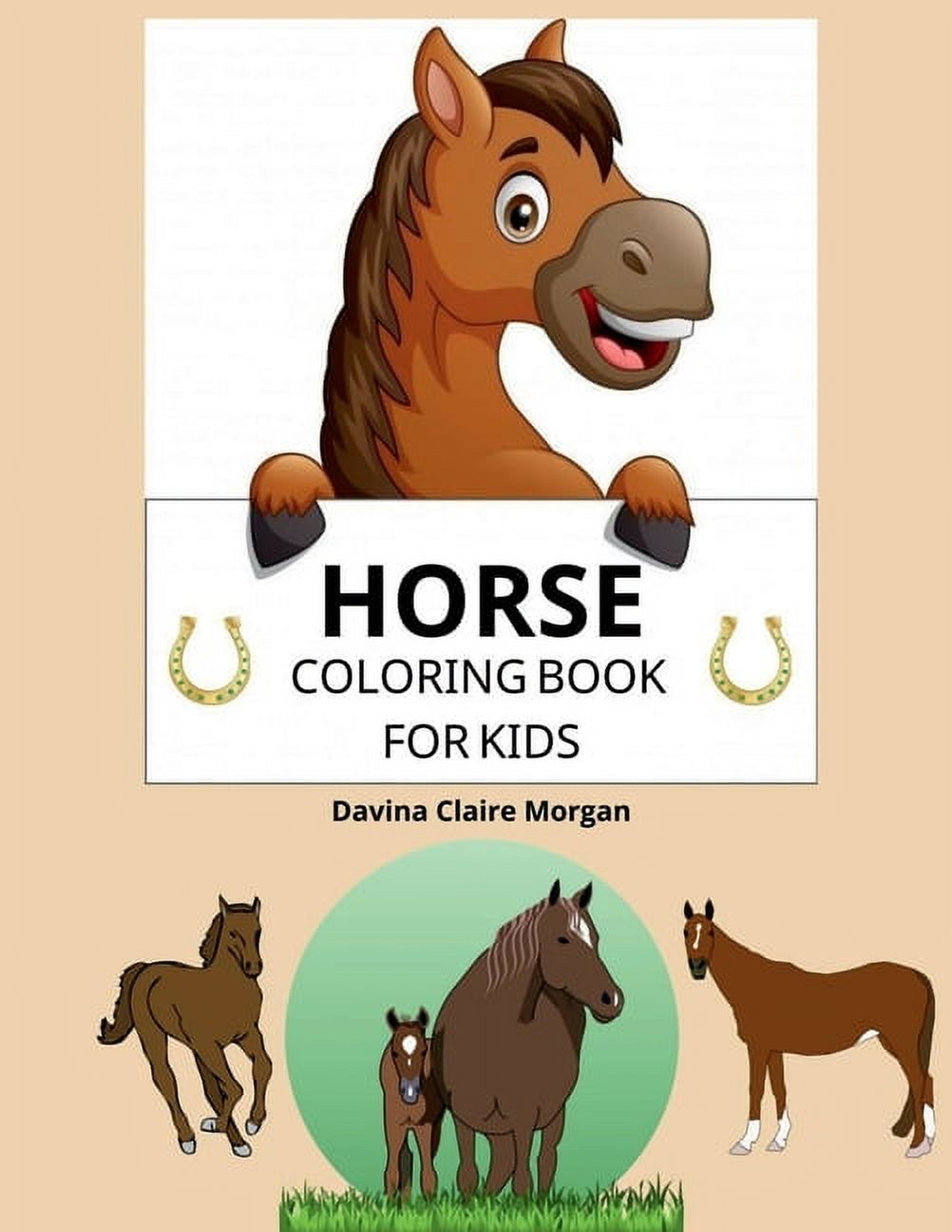 Horse Coloring Book for Kids: A Coloring and Activity Book for Kids ...