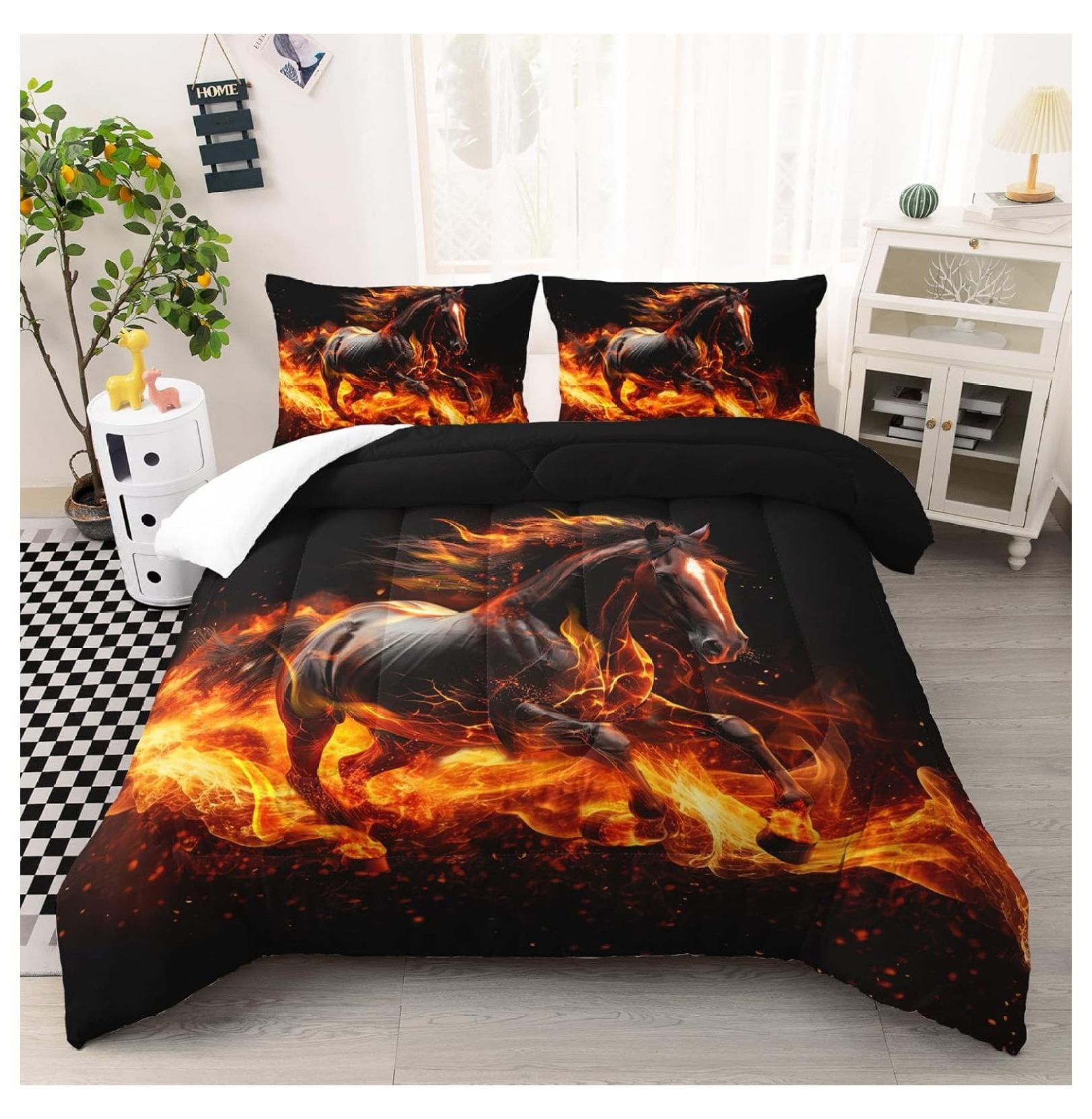 Horse Comforter Sets - Perfect for Horse Lovers | Full Size Western ...