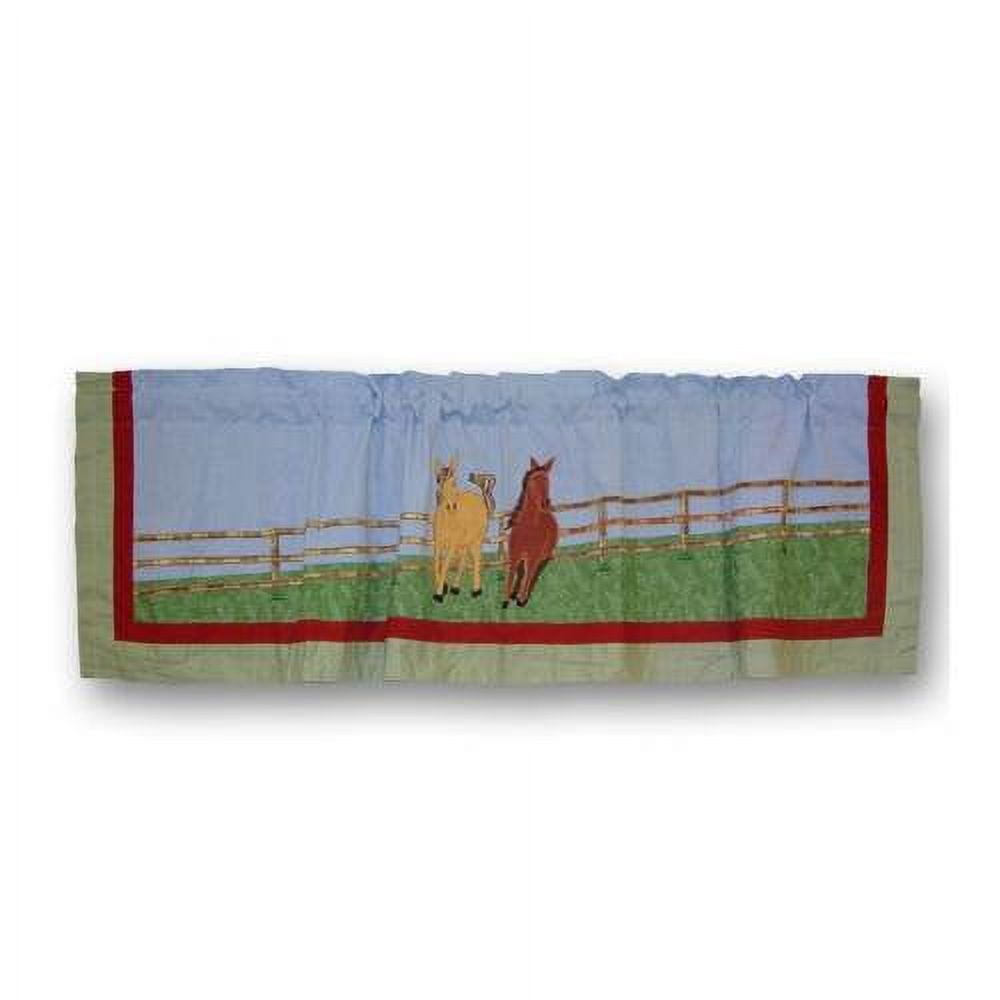 Horse Curtain Valance - Walmart.com