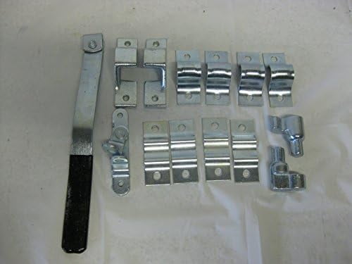 Horse Dump Trailer Door Latch Weld-on Zinc Plated Steel Kit DIY with ...