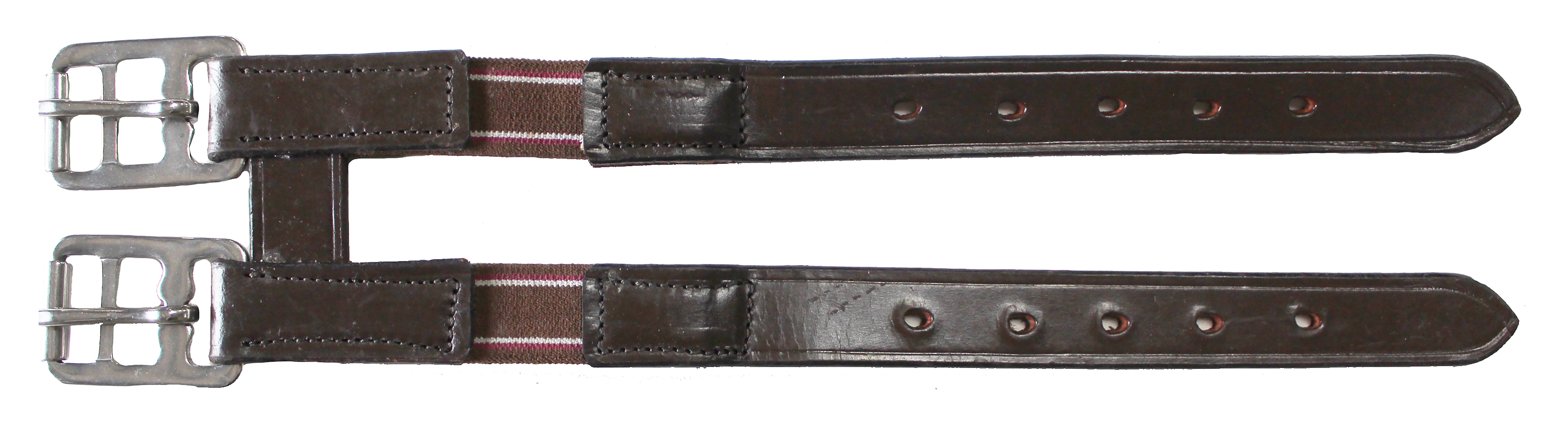 Horse English Brown Leather Elastic Girth Extender 805GE01BR - Walmart.com