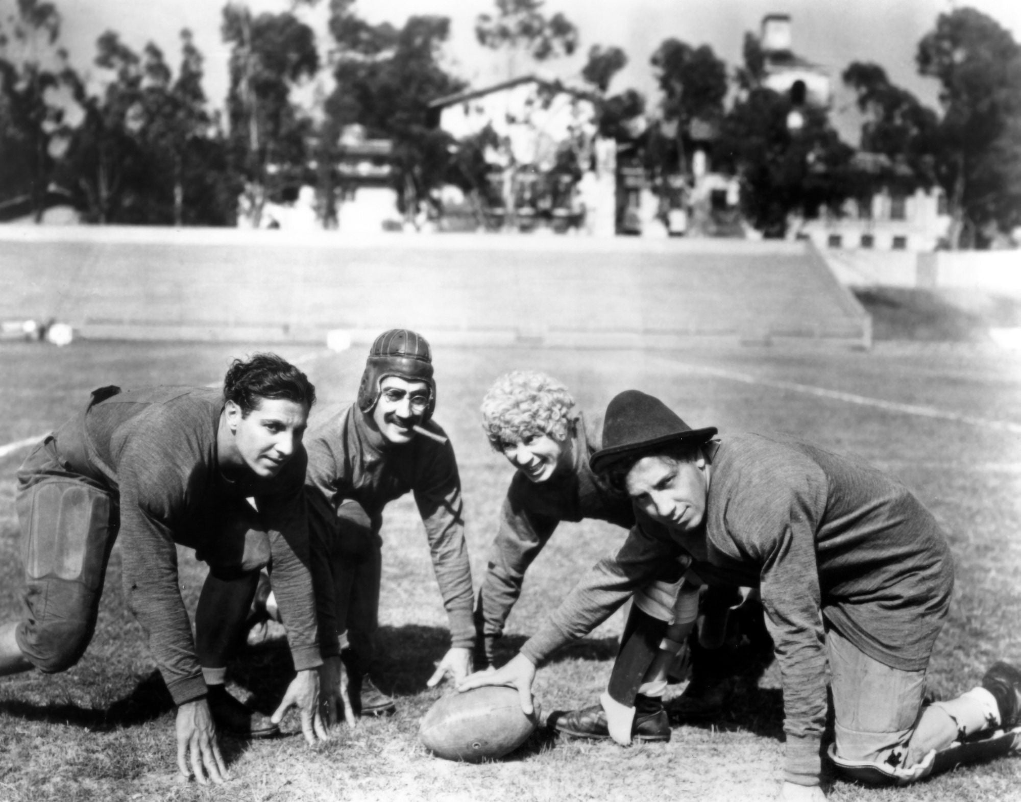 Horse Feathers (L To R): Zeppo Marx Groucho Marx Harpo Marx & Chico ...
